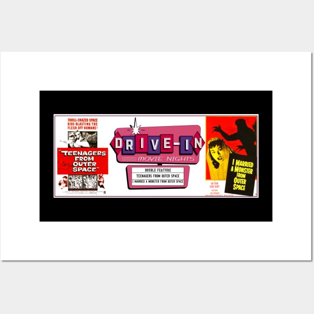 Drive-In Double Feature - Teenagers from Outer Space - Drive In Movie ...