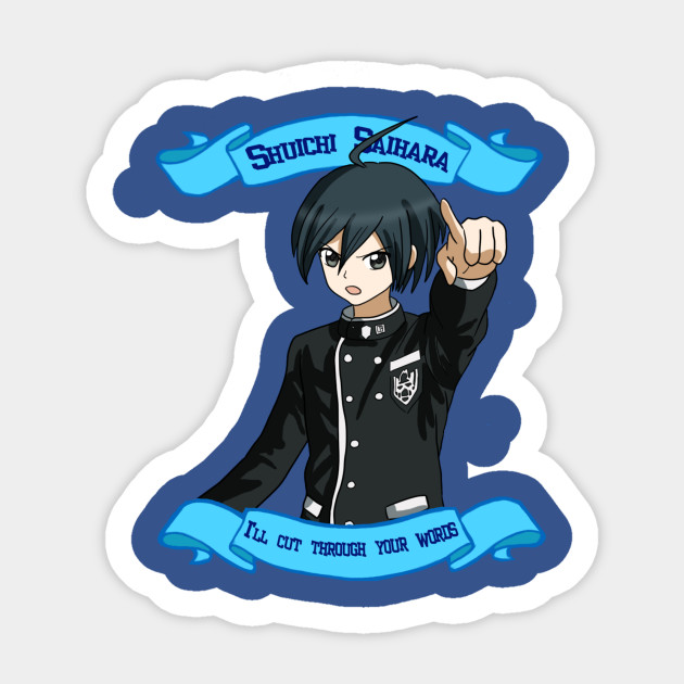 Shuichi Saihara - Danganronpa V3 - Sticker | TeePublic