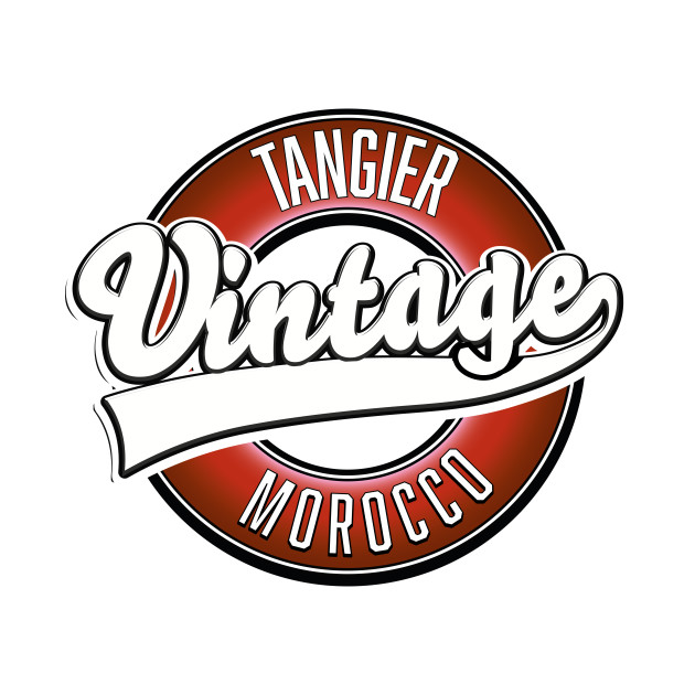 Tangier morocco vintage logo - Tangier Morocco Vintage - T-Shirt ...