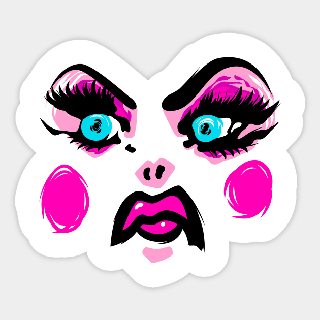 Lil Pound Cake - Drag Race - Sticker | TeePublic