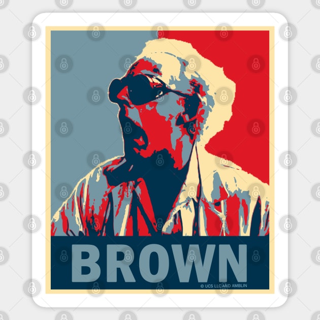 Back to the Future - Doc Brown - Back To The Future - Sticker | TeePublic