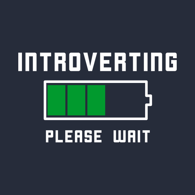 Funny Introvert Pun Humor T-Shirt - Introvert - T-Shirt | TeePublic
