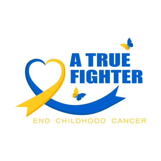 A True Fighter Childhood Cancer Awareness - A True Fighter Childhood ...