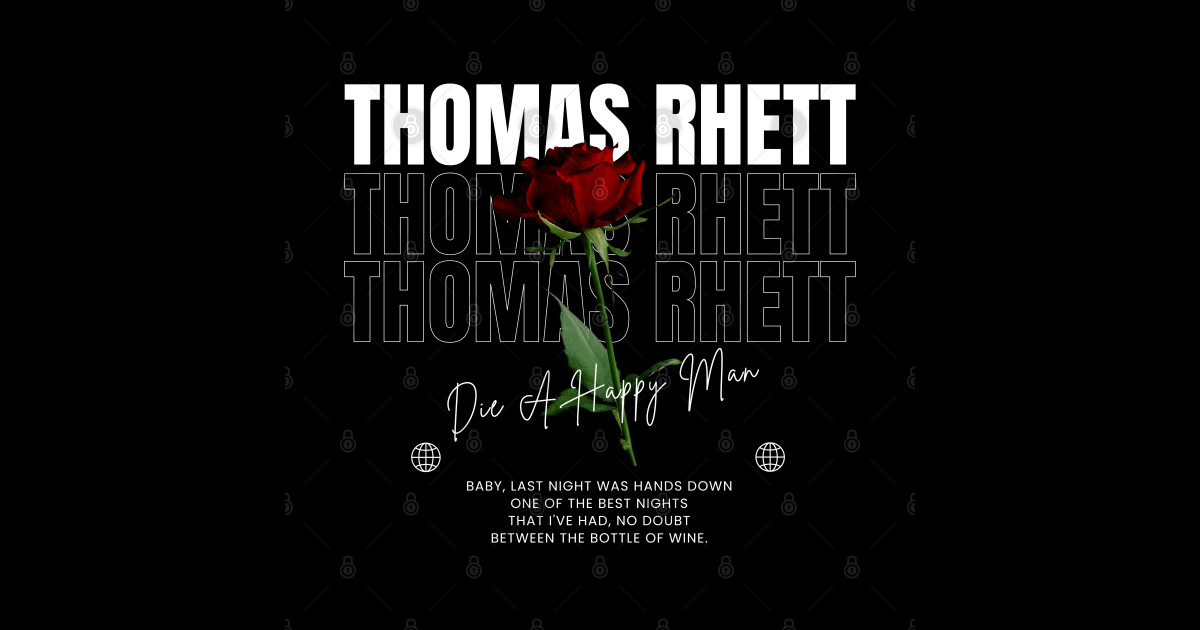 Thomas Rhett // Flower - Thomas Rhett - Sticker | TeePublic