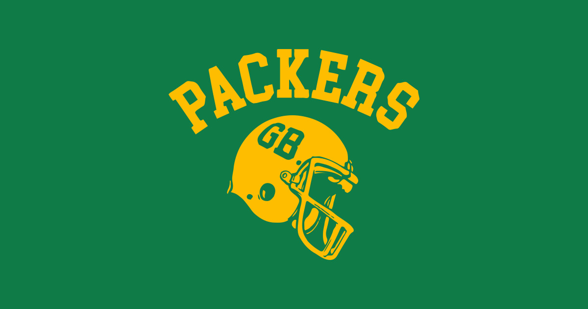 Packers Helmet - Packers - T-Shirt | TeePublic