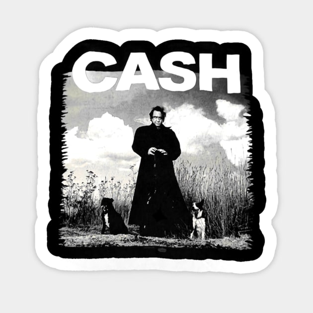 johnny CASH - Johnny Cash - Sticker | TeePublic