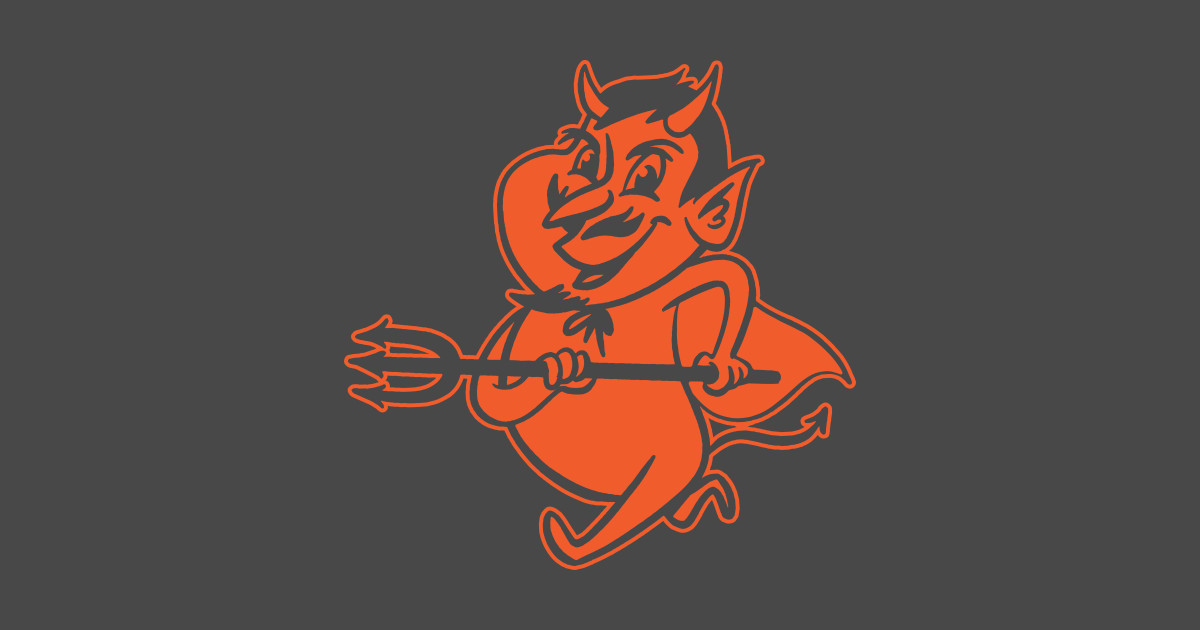 Lil' Devil - Sneaky Devil - T-Shirt | TeePublic