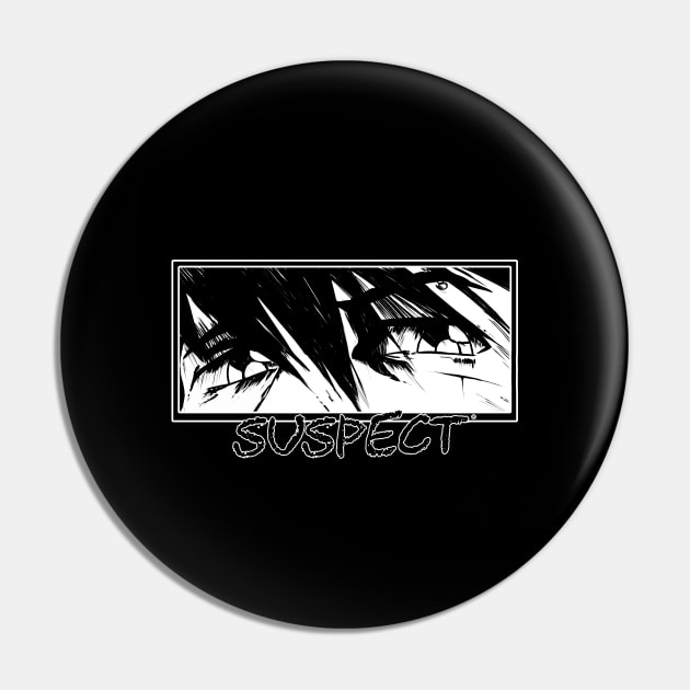 Suspect Eyes Grunge Aesthetic - Grunge Style - Pin | TeePublic