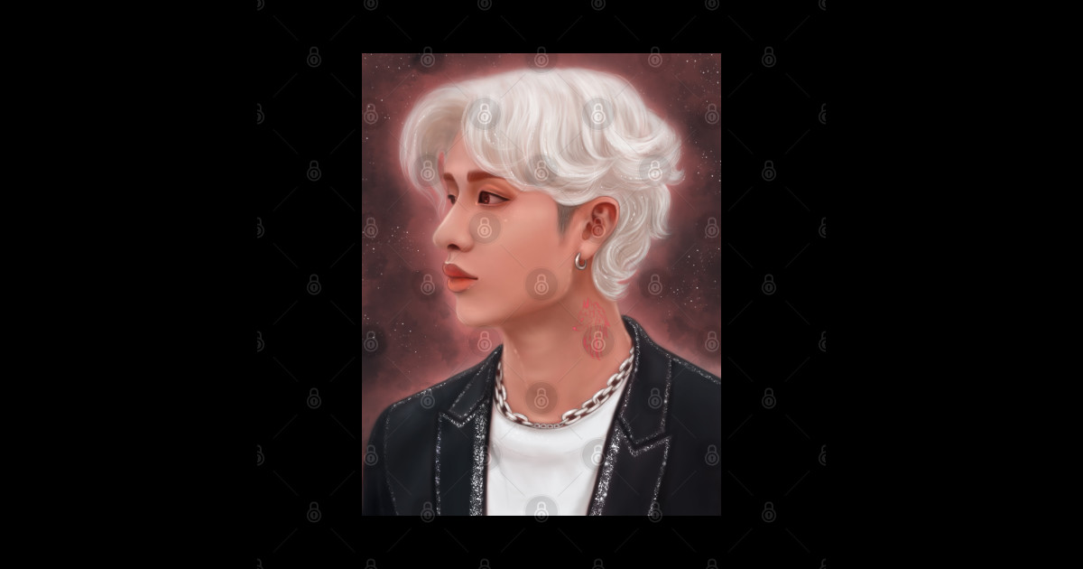 Stray kids Bang Chan , Connected - Skz - Sticker | TeePublic