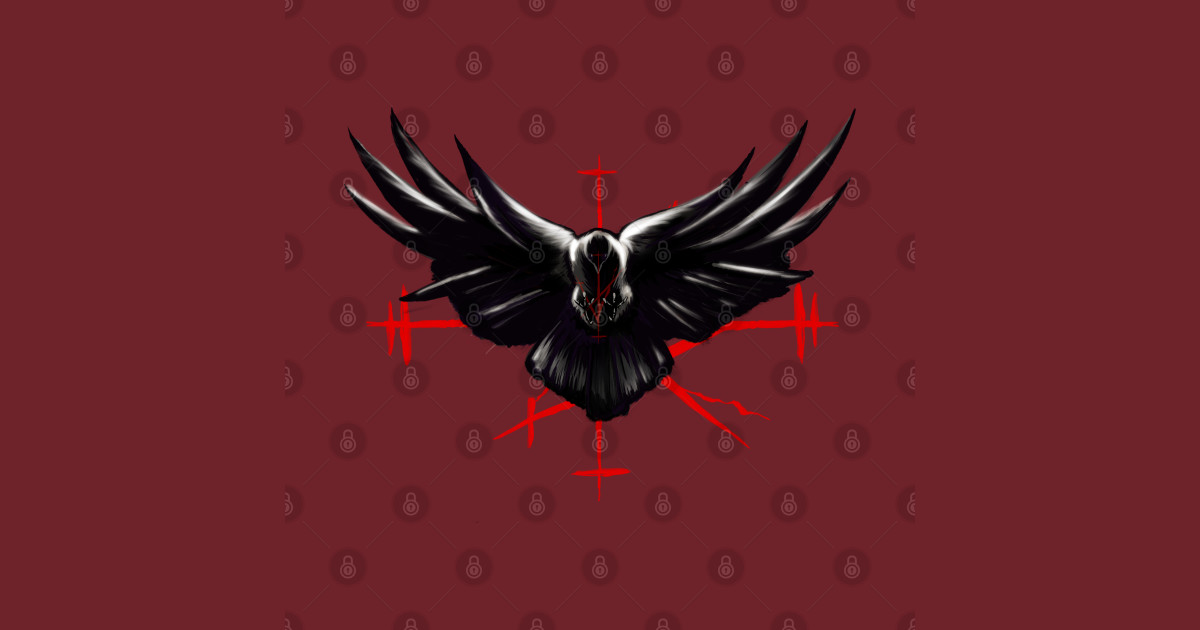 The Raven's Keep - Raven Sigil - Art - T-Shirt | TeePublic