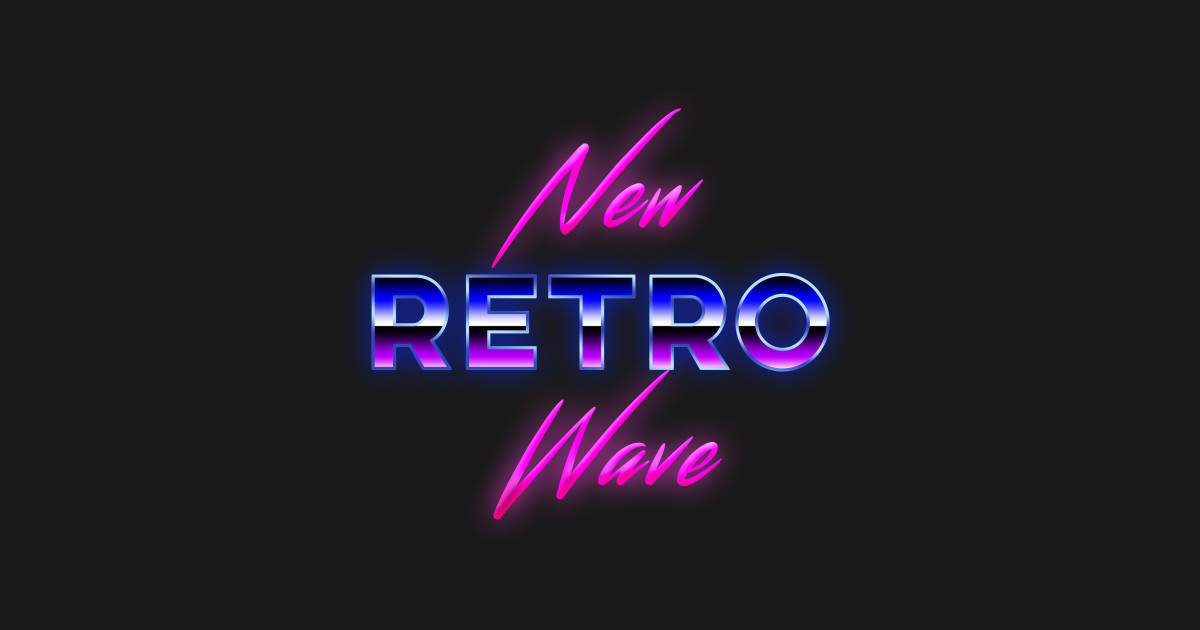 New Retro Wave - 80s - T-Shirt | TeePublic