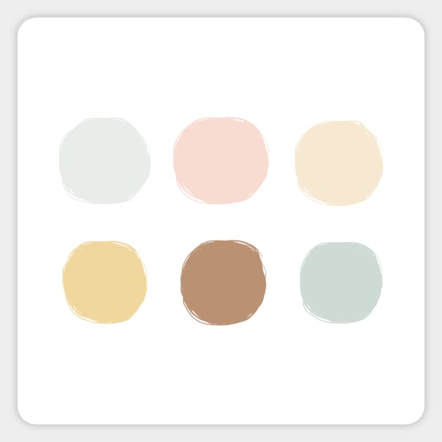 Color Palette 2 - Color Palette - Sticker | TeePublic