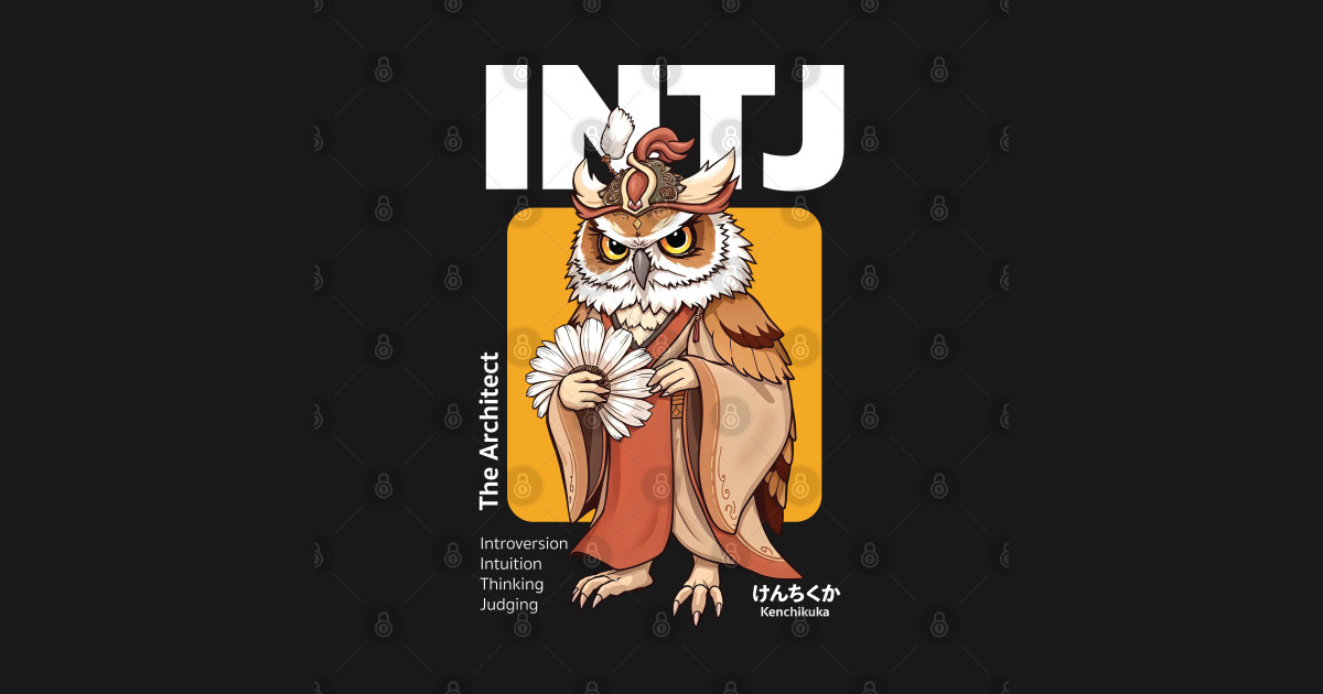 "INTJ 'The Architect' MBTI Personality T-Shirt" - Mbti - T-Shirt ...