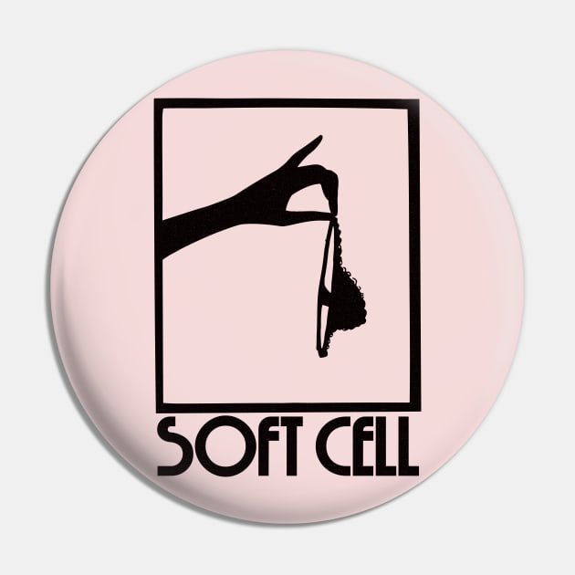 Soft Cell \/\/\ Aesthetic 80s Fan Art - Soft Cell - Pin | TeePublic