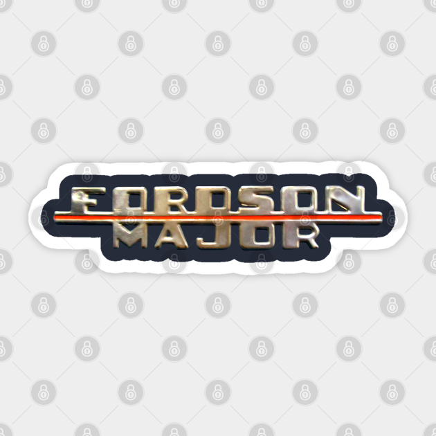 Vintage 1959 Fordson Major tractor logo - Tractor - Sticker | TeePublic