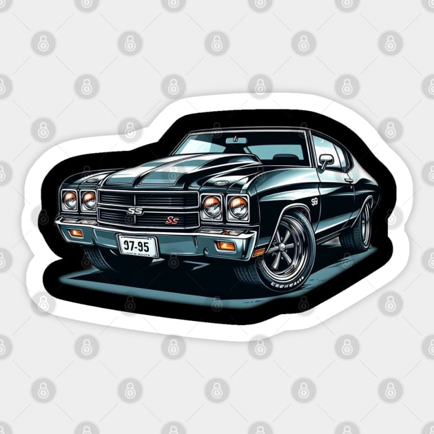 Chevy Chevelle SS - Chevrolet Chevelle - Sticker | TeePublic