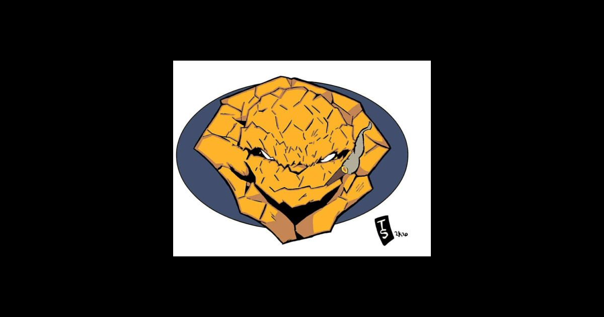 FANTASTIC FOUR: THE THING - Fantastic Four - Sticker | TeePublic