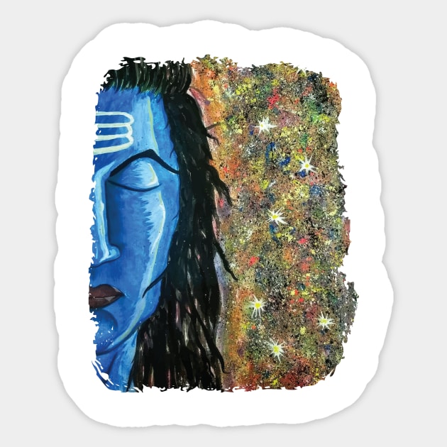 shiva shakti - Lordshiva - Sticker | TeePublic