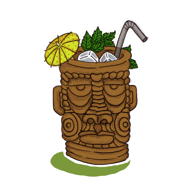 Tiki Drink - Tiki Drink - T-Shirt | TeePublic