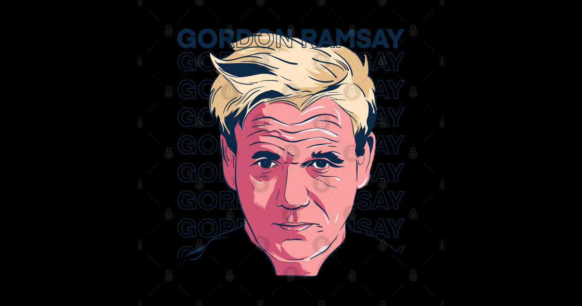 Gordon Ramsay - Gordon Ramsay - Sticker | TeePublic
