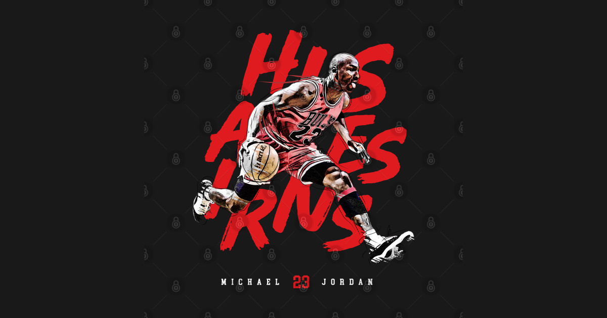 Michael Jordan His Airness - Michael Jordan - T-Shirt | TeePublic