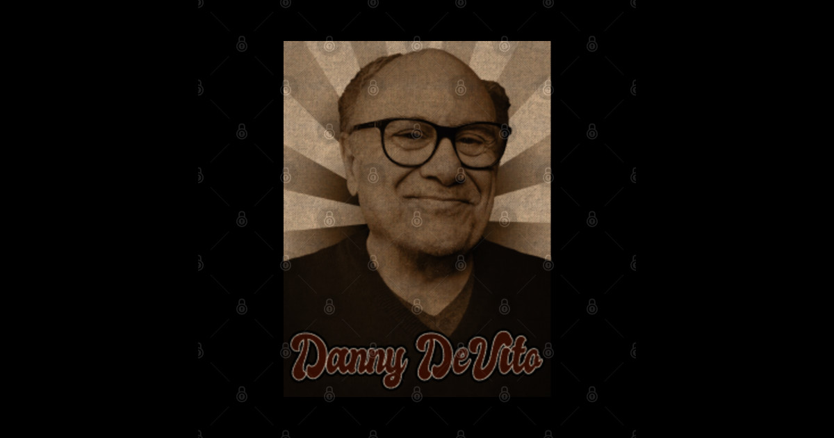 Vintage Classic Danny DeVito - Danny Devito - Sticker | TeePublic