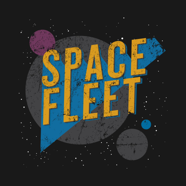 Space Fleet - Black Mirror - T-Shirt | TeePublic