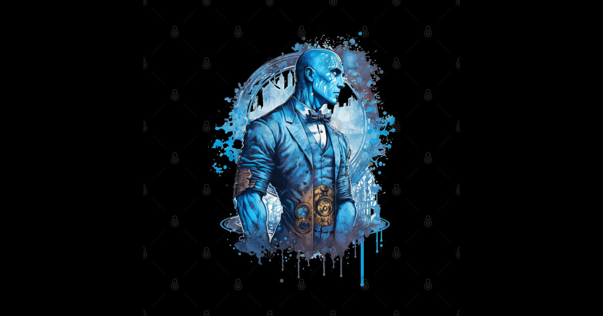 Dr. Time Manhattan - Doctor Manhattan - Posters and Art Prints | TeePublic