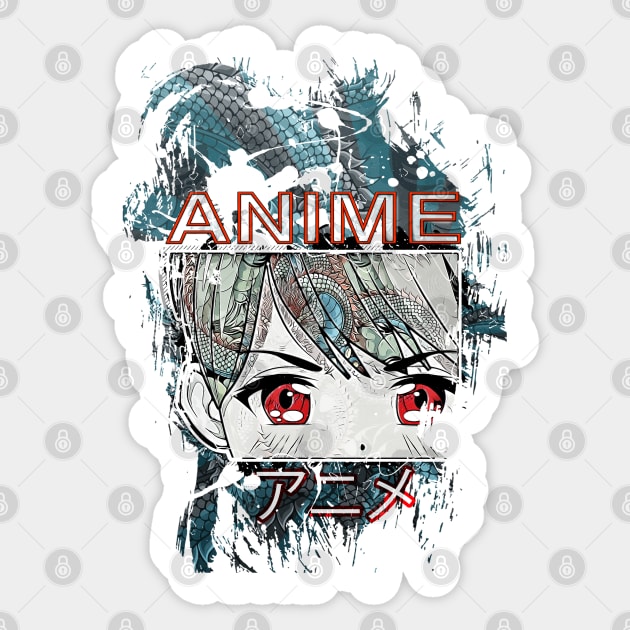 Colorful manga-style Japanese anime design - Anime Japanese Manga ...