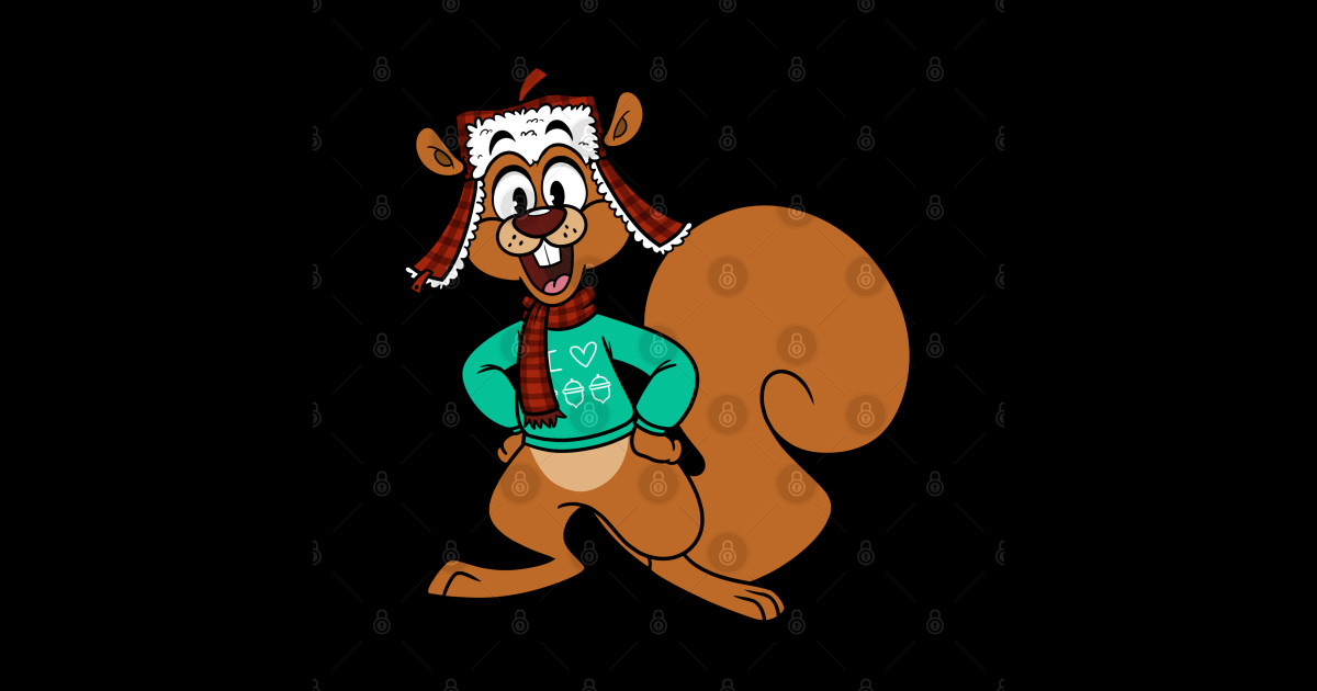 Earl the Squirrel - Universal Studios - Sticker | TeePublic