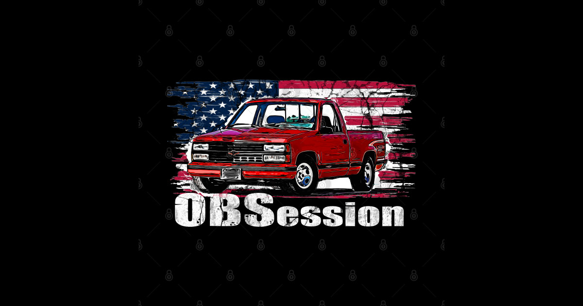 OBS truck obsession - Obs Truck - Sticker | TeePublic