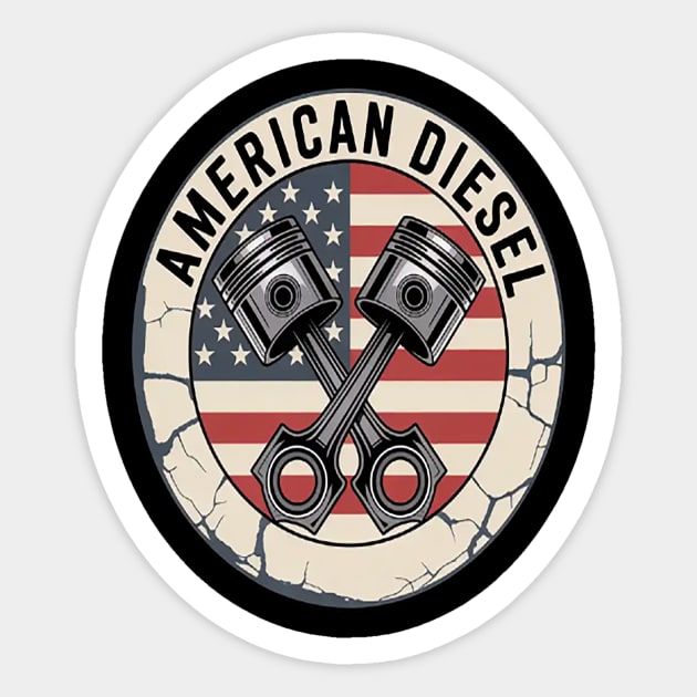 American Diesel Flag Diesel Mechanic Smoke Trucks - American Diesel ...
