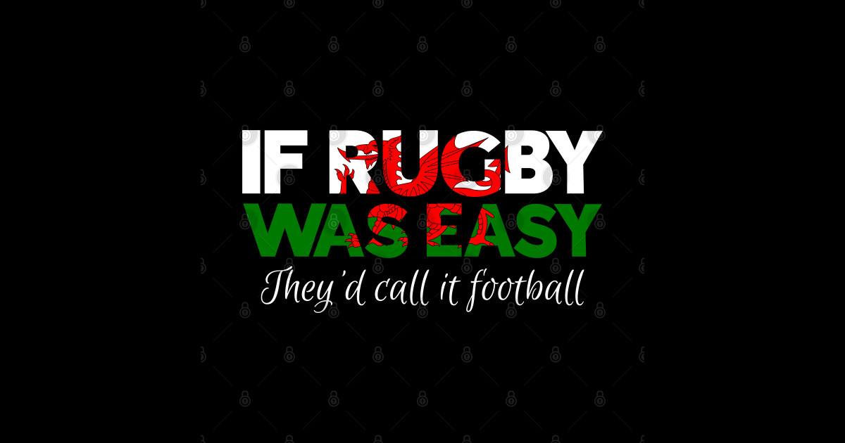 Funny Welsh Rugby - Wales Rugby - Wales Rugby - Sticker | TeePublic