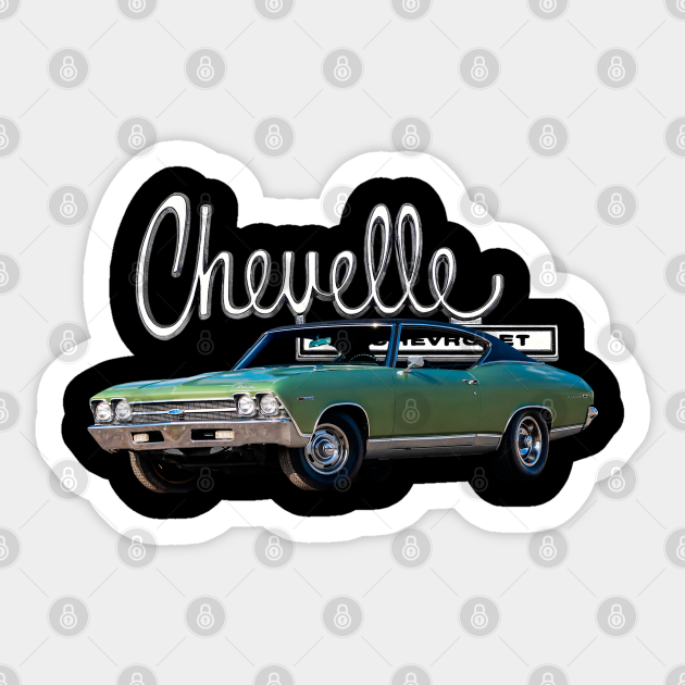 1969 Chevelle on back - 1969 Chevelle - Sticker | TeePublic