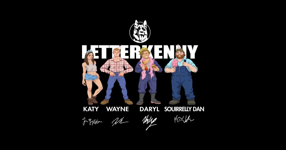 Letterkenny Signature Character - Letterkenny - Sticker | TeePublic