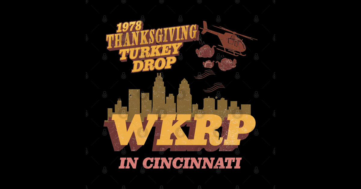 WKRP in Cincinnati 1978 Thanksgiving Turkey Drop - Thanksgiving ...