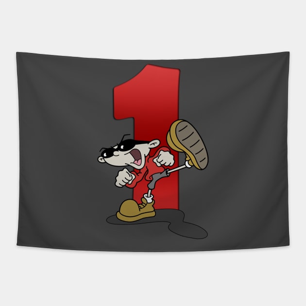 KND Number 1 - Number One - Tapestry | TeePublic