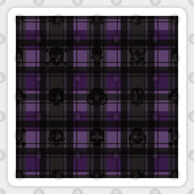 purple gothic pattern