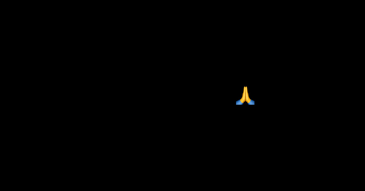 git commit prayer hands emoji - Programmer - Sticker | TeePublic