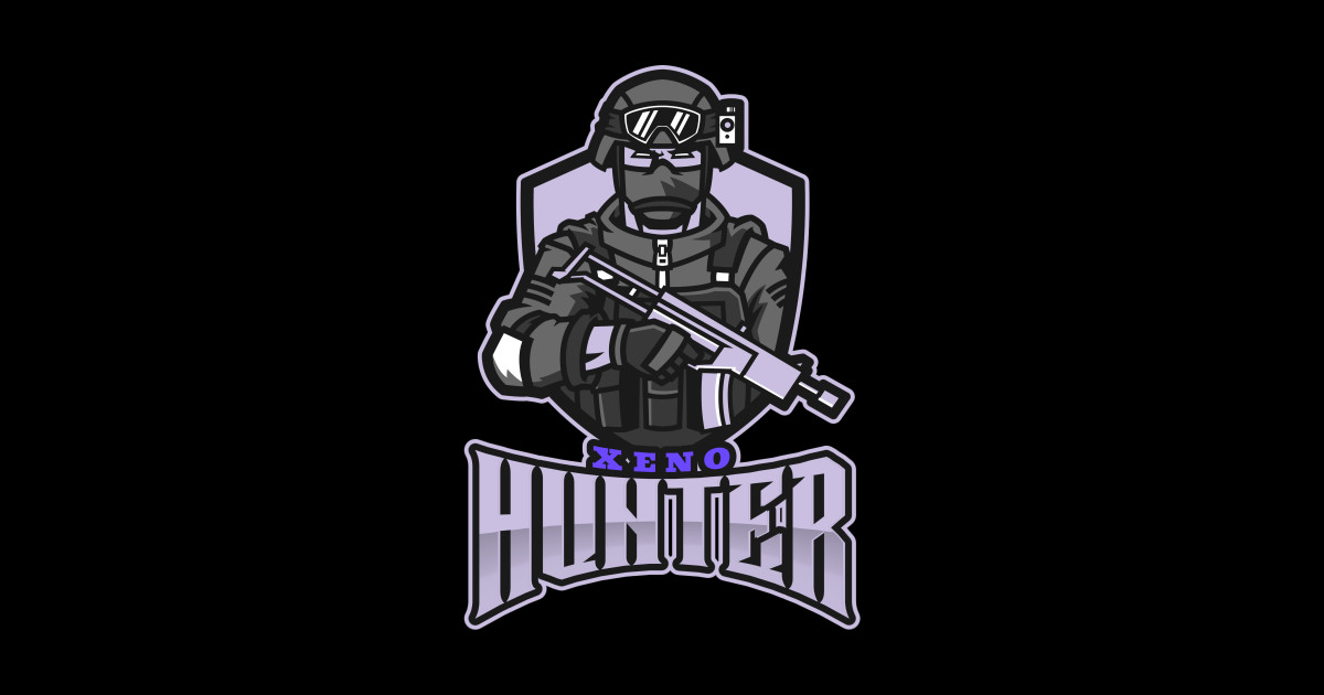 Xeno Hunter - Scifi - Sticker | TeePublic