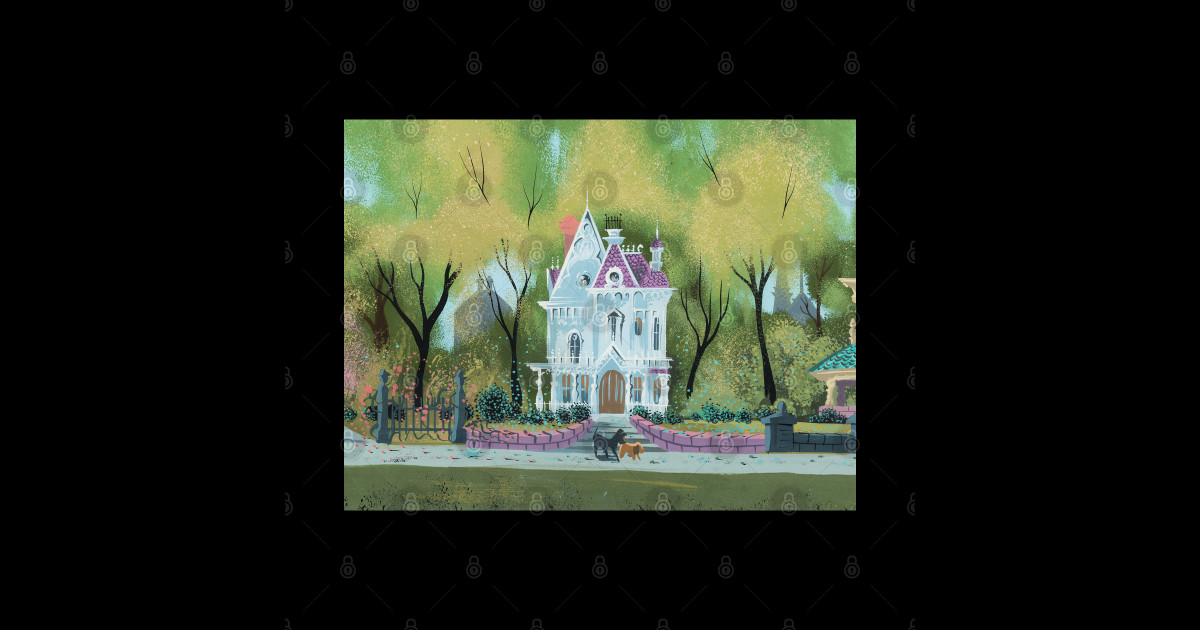 Lady and the Tramp Concept Art "Street" - Lady And The Tramp - Sticker ...