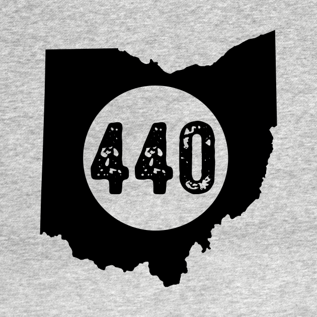 440 area code Cleveland Ohio - Ohio Area Code 440 - T-Shirt | TeePublic