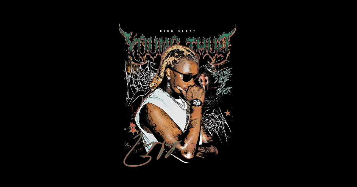 Young Thug Signature - Young Thug - Sticker | TeePublic