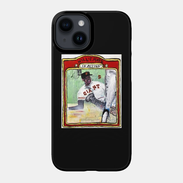 Willie Mays - Willie Mays - Phone Case | TeePublic