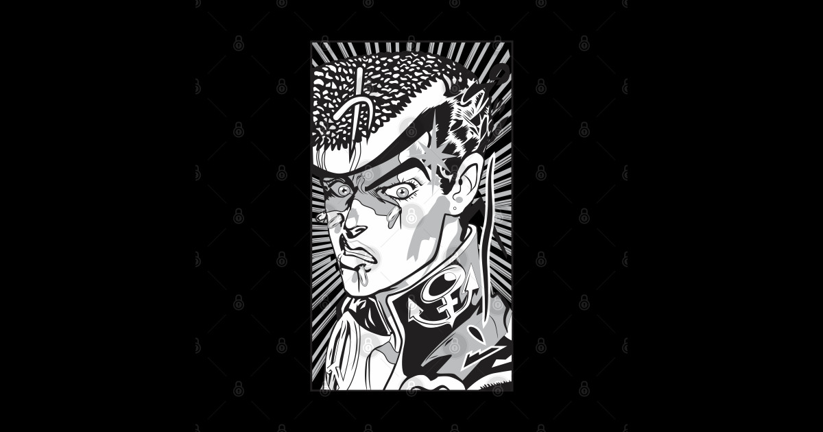 Josuke JJBA Anime Fanart - Jojos Bizarre Adventure - Magnet | TeePublic