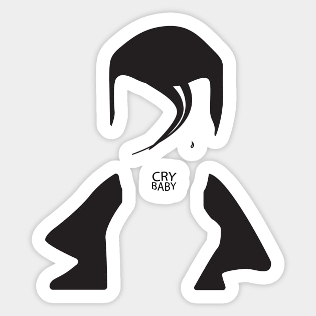 Cry Baby - Cry Baby - Sticker | TeePublic