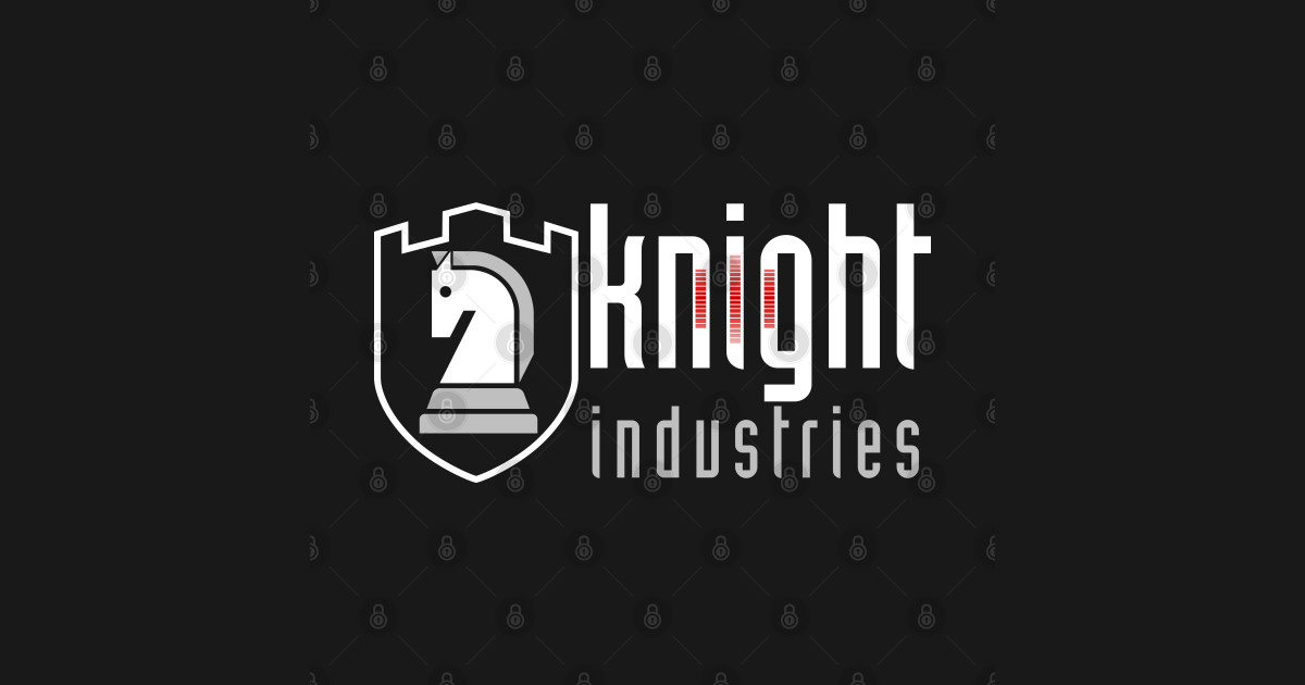 Knight Industries - White - Knight Rider - Hoodie | TeePublic