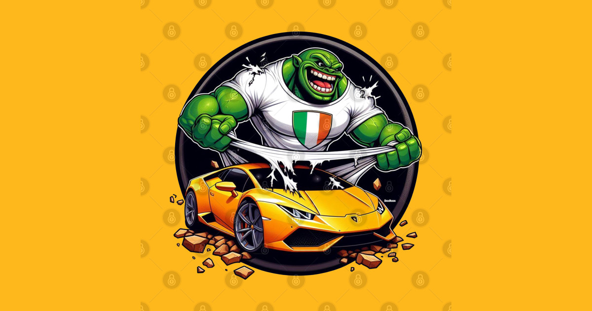DigiRods Huracan Exotic Model Italian Power Troll Racer Graphic Cartoon ...
