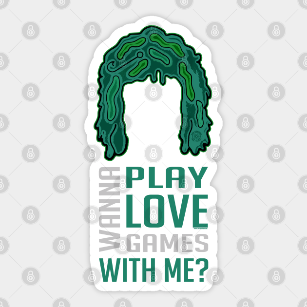 Eye Voodoo Old Gregg Love Games mk3 - Mighty Boosh - Sticker | TeePublic