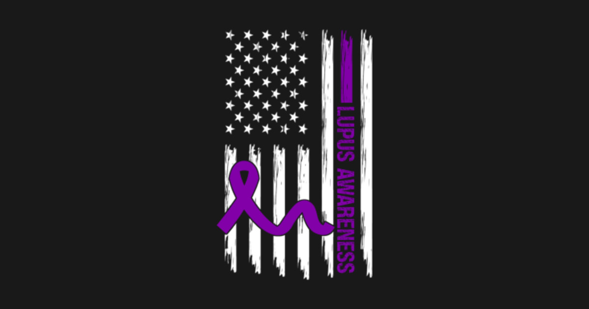 Lupus Awareness Flag - Lupus Awareness - T-Shirt | TeePublic